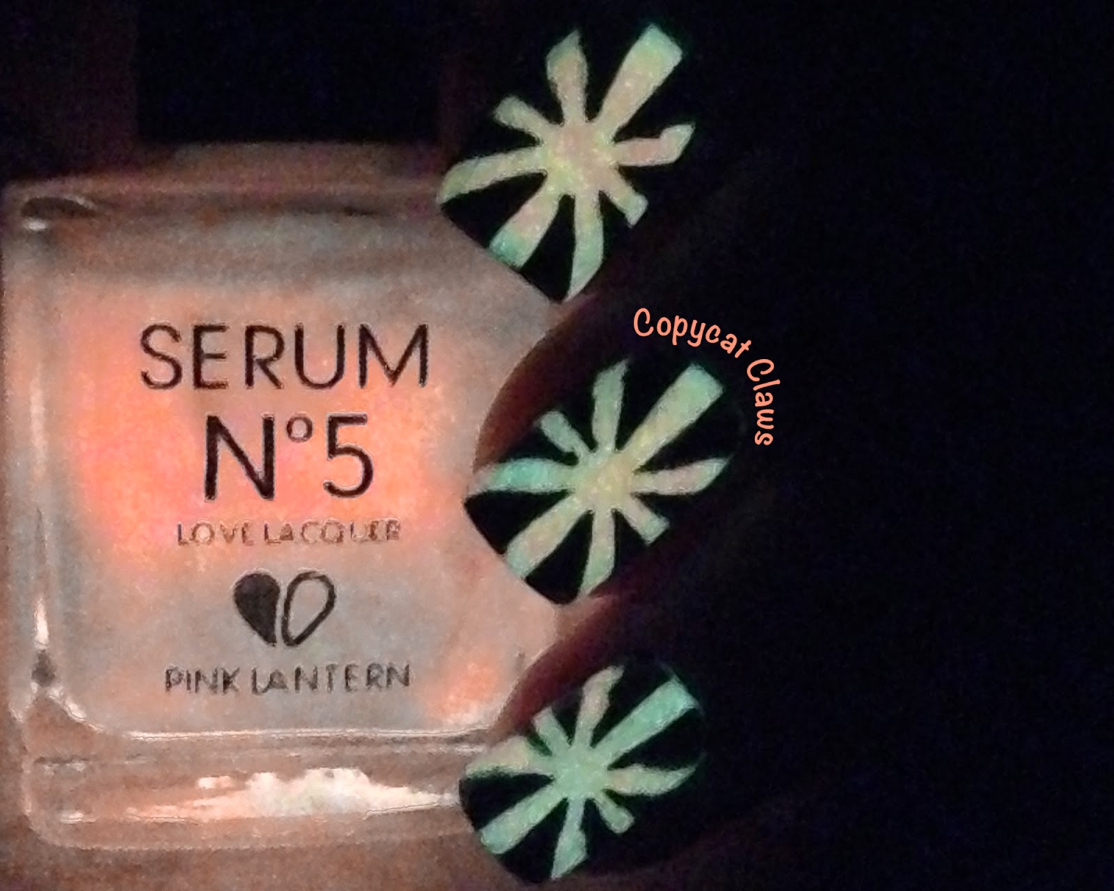 Copycat Claws: Sticky Nails Radiant Stencil Review