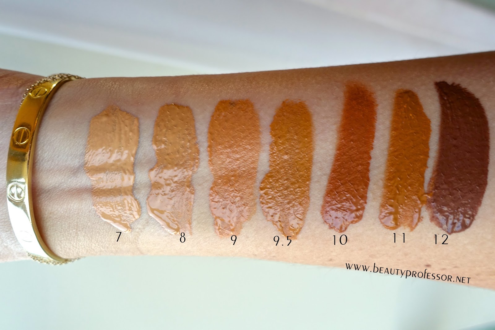 Charlotte Tilbury Magic Foundation: Swatches of ALL Shades! | Beauty ...