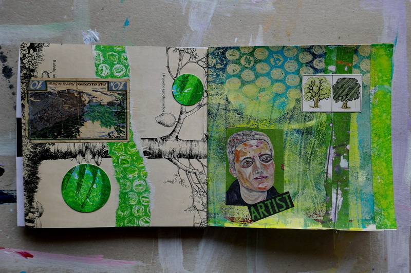 mano's welt: kunstschachtel nr 21/2018, scherben / papierliebe am montag