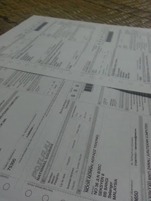 Tutorial : Cara Print Consignment Note Poslaju Dari Website