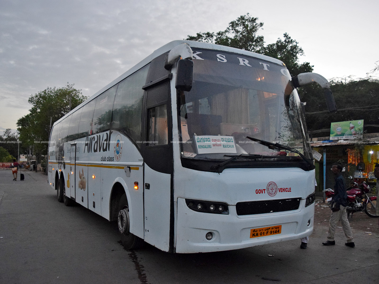 Bengaluru to Raichur: KSRTC Airavat Club Class