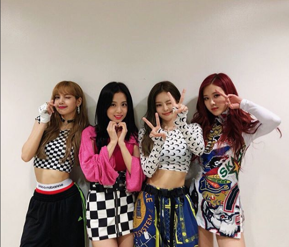 BLACKPINK instagram updates Backstage at Music Core & Inkigayo 0617