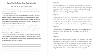 Three Ring Circus: Thank You, Mr. Falker Close Reading