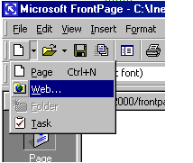 ICT FOR BEGINNERS: Creating a Web Using the Web Wizard