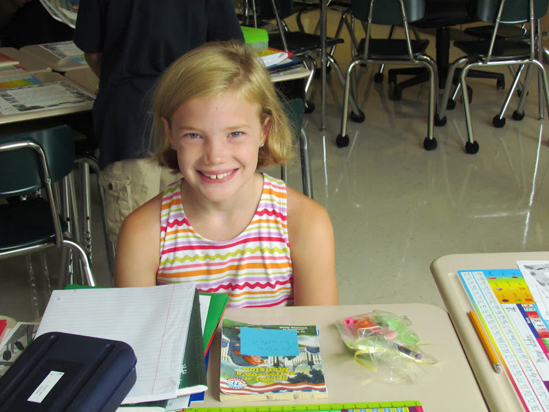 The Husker Family: First Day of 3rd Grade!