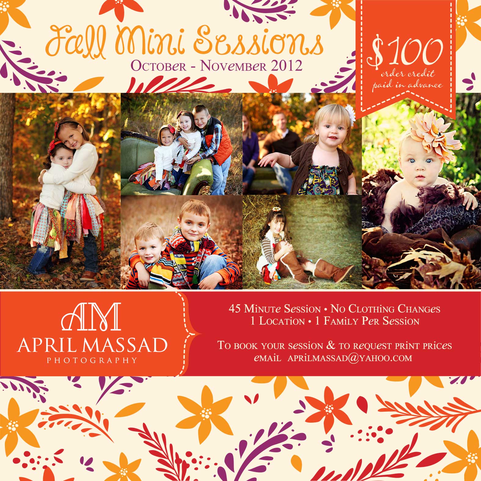 April Massad Photography: Fall Mini Sessions! - Tahlequah Family ...