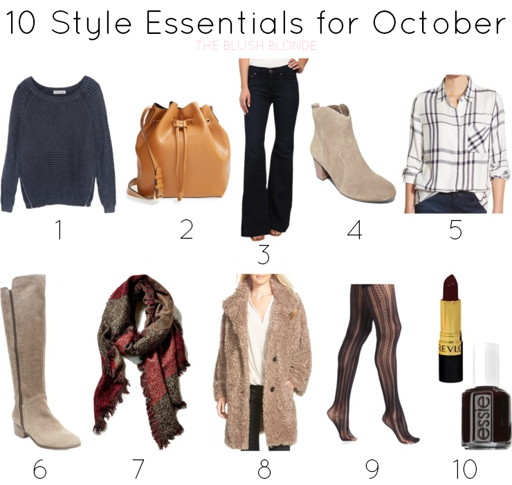 The Blush Blonde: Tuesday Ten: October Style