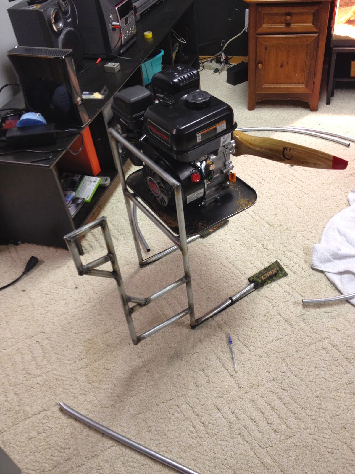 Home made Predator 212 Paramotor