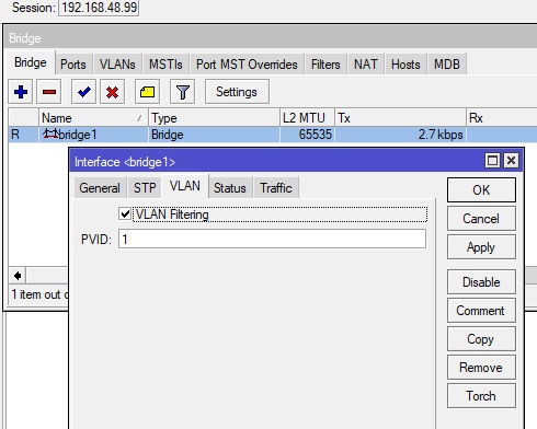 Multimedia Howto: Mikrotik Bridge VLAN Tagging