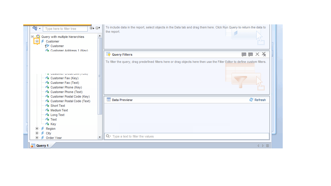 Business Intelligence With Sap Business Objects Sap Bi 4 Webi Connecting To A Bex Query With
