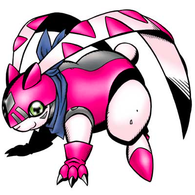 [Cores] Tailmon Dig-Egg Line Evolution Pink ~ MEU×DIGIMON