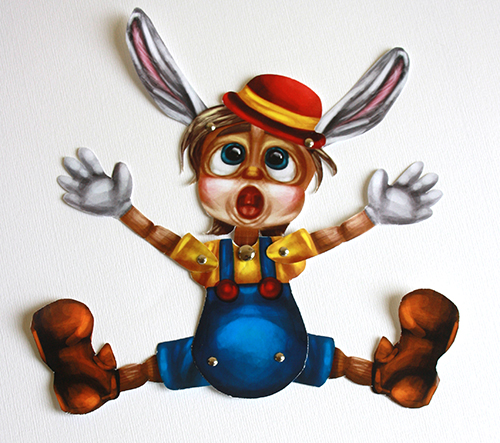 Daphne van der Zanden / Toys & Gaming: Pinocchio paper puppetry