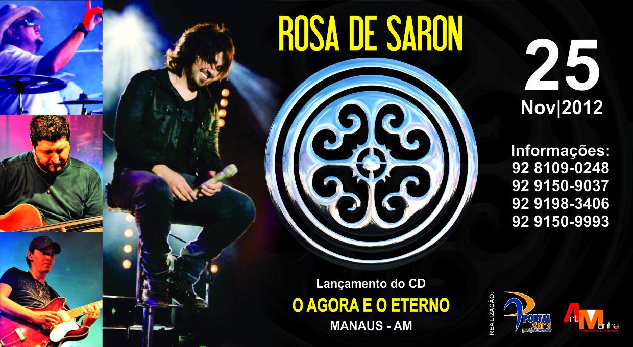 Rosarianos Manaus Oficial: Show do rosa de Saron em MANAUS - 25 de Novembro
