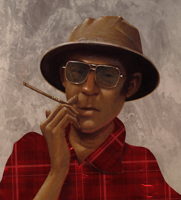 picture engineering: the art blog of Rendez Padgett: Hunter S. Thompson