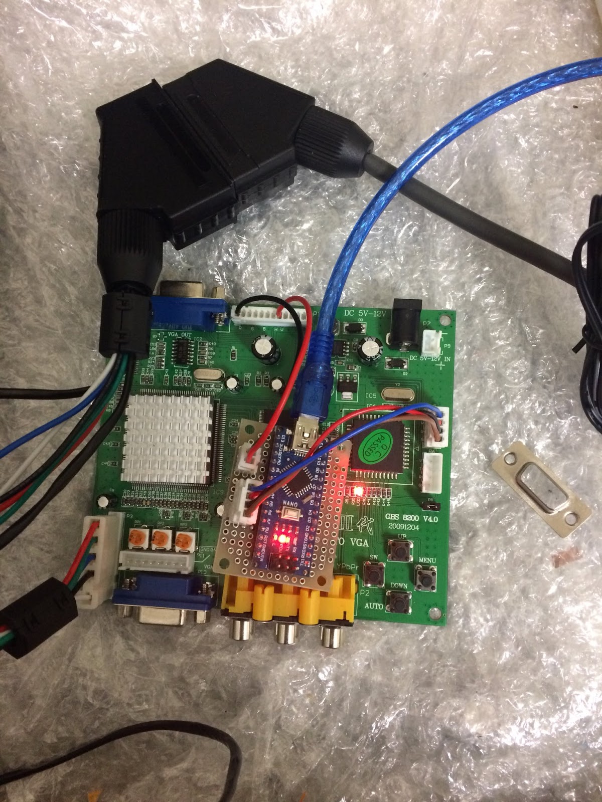 Pandora Box for Technical Experience: [Korean] GBS-8200 아케이드 기판용 업스캔 ...