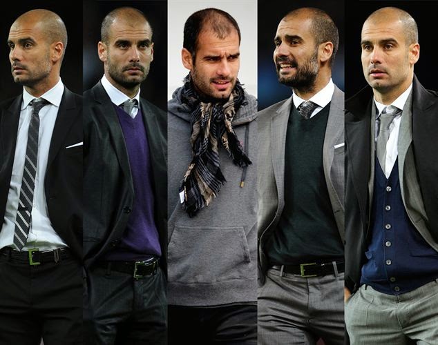 Football Player's Style: Pep Guardiola Fashion Style