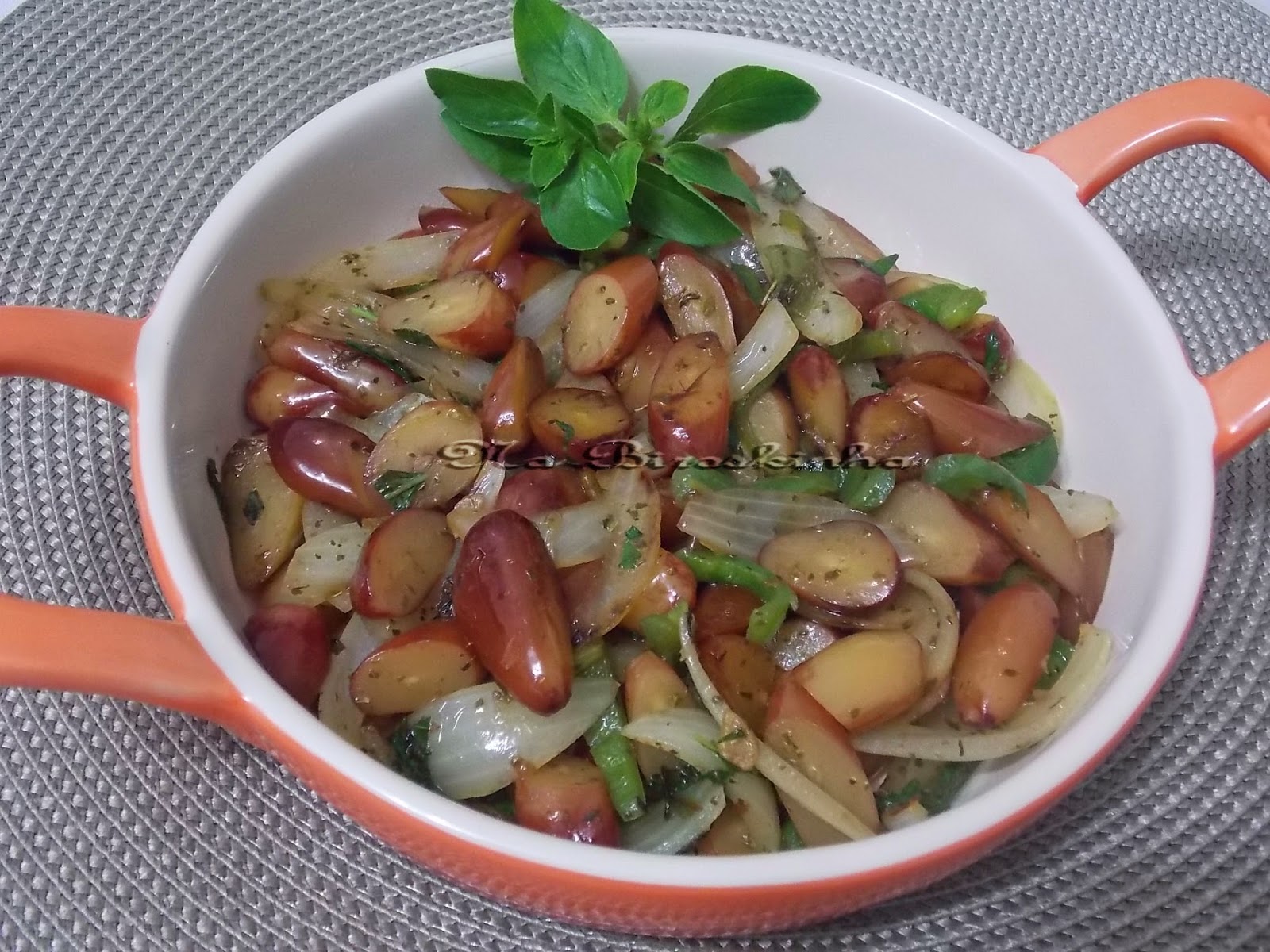 Pinhão à Provençal - Na Biroskinha