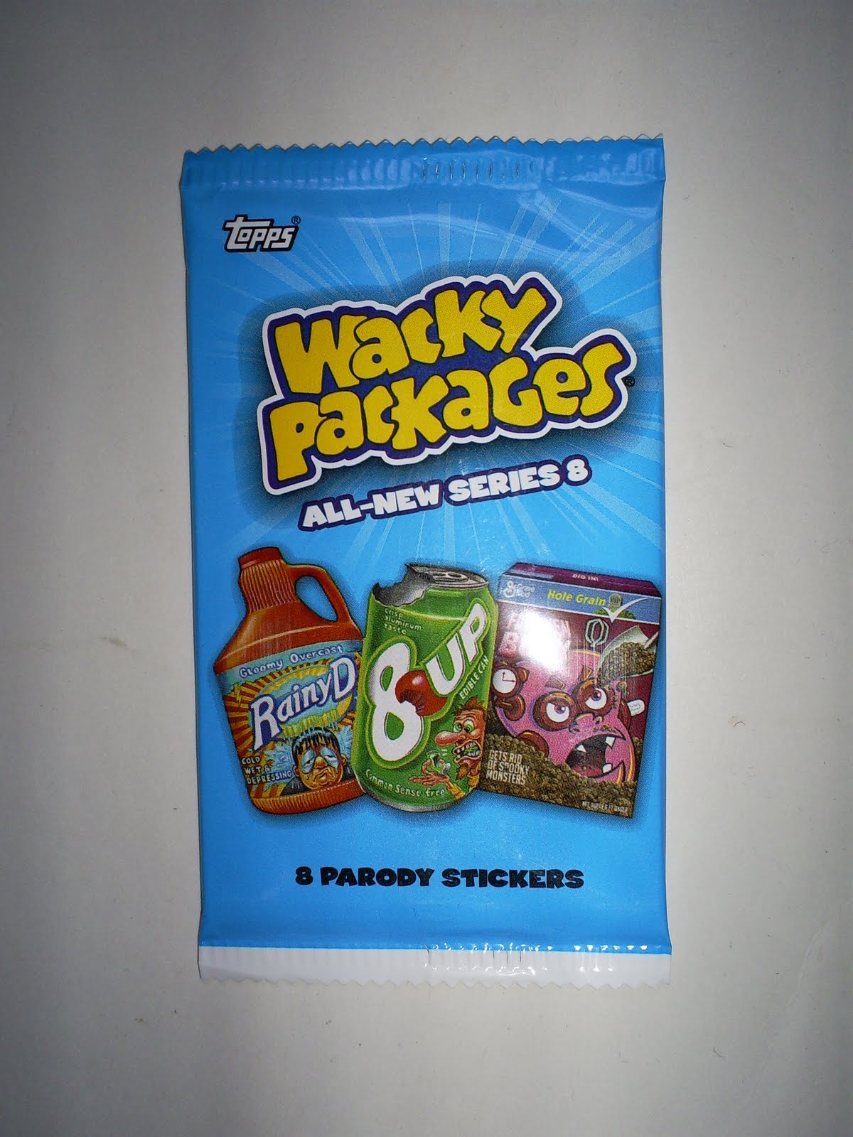 That Figures: REVIEW: Wacky Packages Stickers Series 8 Cards