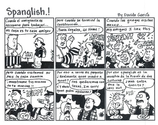 Spanglish: Another examples of Spanglish