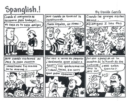 Spanglish: Another examples of Spanglish