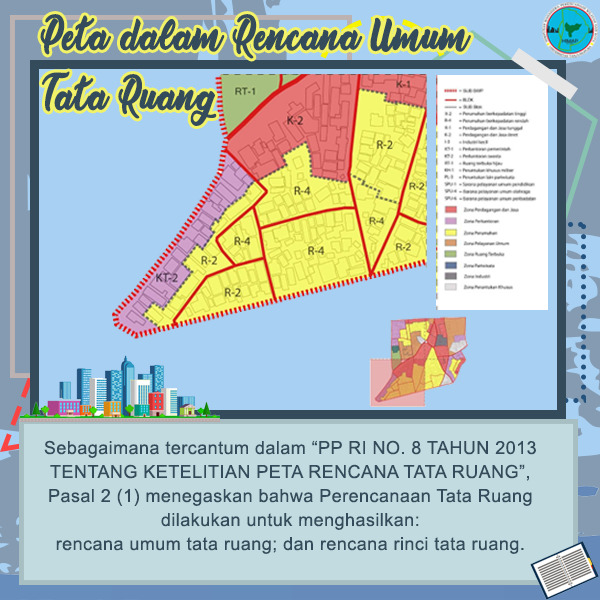 PETA DALAM RENCANA UMUM TATA RUANG