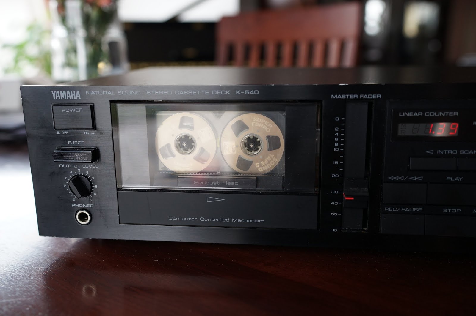 Yamaha K-540 - Stereo Cassette Deck | AudioBaza