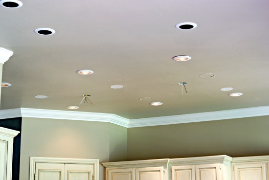 HOW WE MADE THE KITCHEN LANTERN PENDANTS WORK - Dimples and Tangles