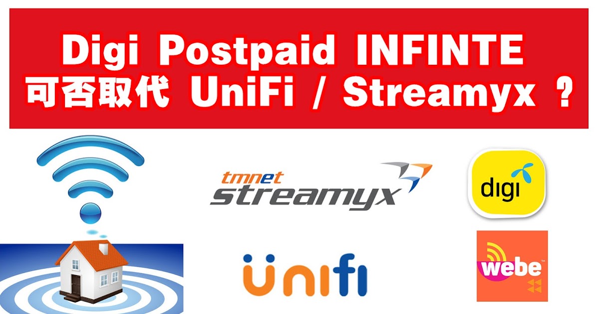 Digi Postpaid INFINTE 可否取代 UniFi / Streamyx ？ - WINRAYLAND