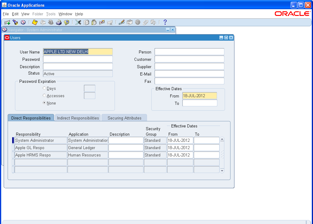 Oracle E-Business Suite R12 Financials: Defining Multi Organization