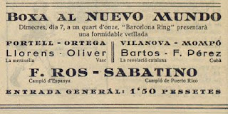 Boxeo 1930s: Segundo Bartos