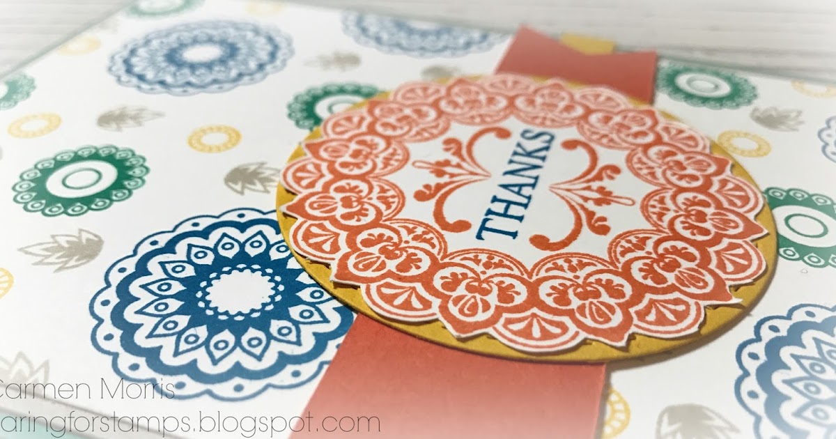 Caring for Stamps: Stampin' Up! ~ Make a Medallion