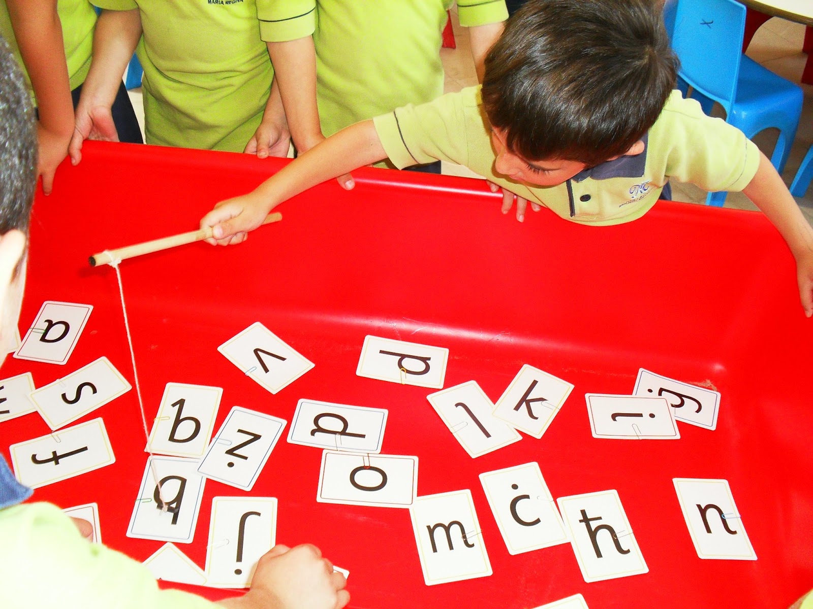 Kindergarten 2.1: A fishing game to learn Maltese alphabet.