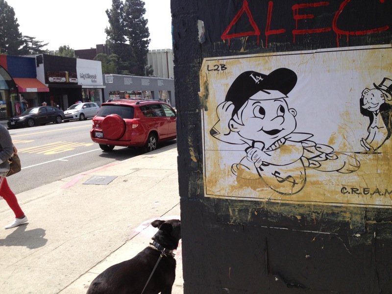 MELROSEandFAIRFAX: Stealing from Monopoly Man