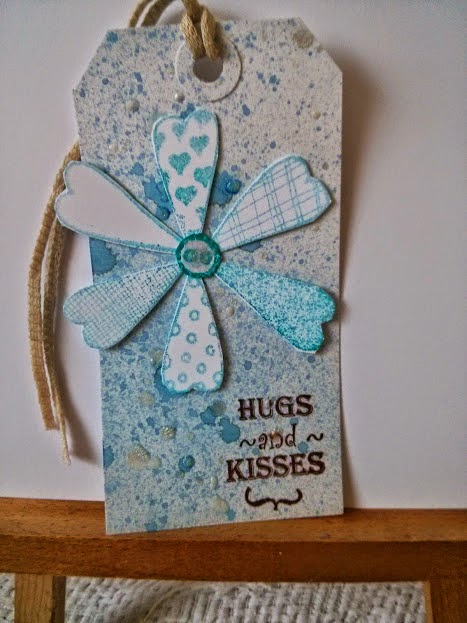 Lindy-Loo crafts: Something blue challenge.