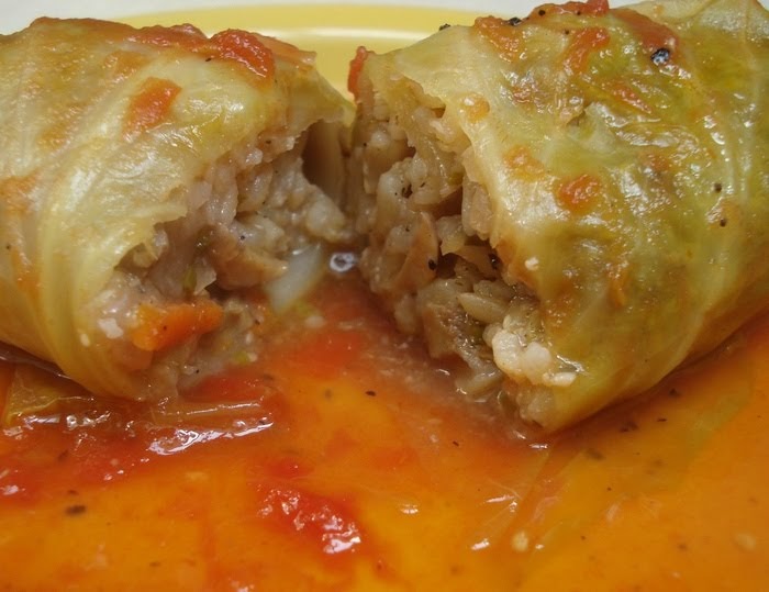 Eastern European Cuisine: LENTEN STUFFED CABBAGE – POSNA SARMA