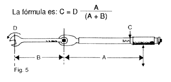 El Maquinante: Llave de torque - Cálculos y algunas tablas