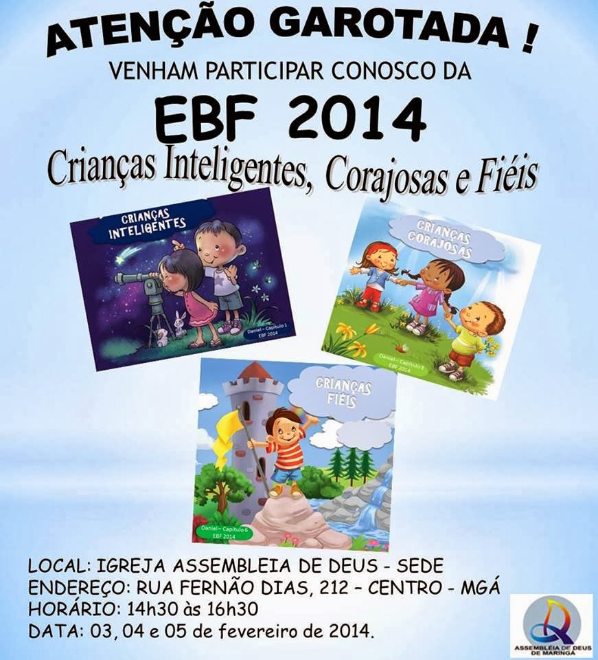 PROFESSORA ICLEA BRITO: EBF 2014