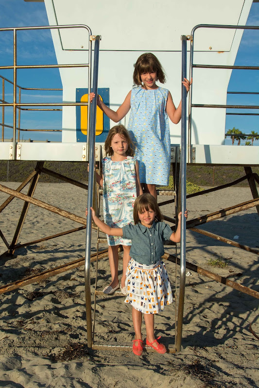 Aesthetic Nest: Sewing: Nautical Dresses and a Pretty Piped Skirt ...