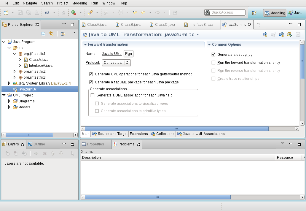 Jorge Iglesias's Blog: Java to UML transformation extensios - Part I