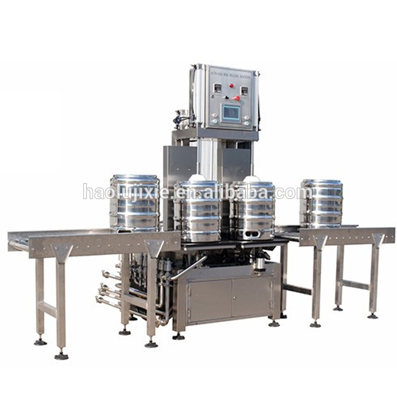 semi Automatic beverage production line cans beer filling machine ...