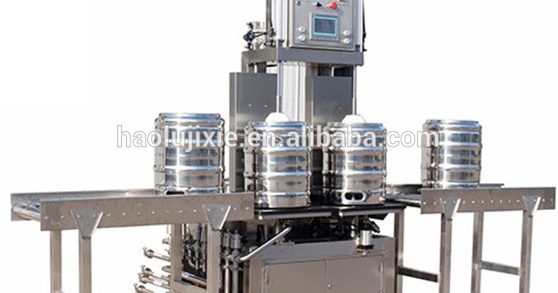 semi Automatic beverage production line cans beer filling machine ...
