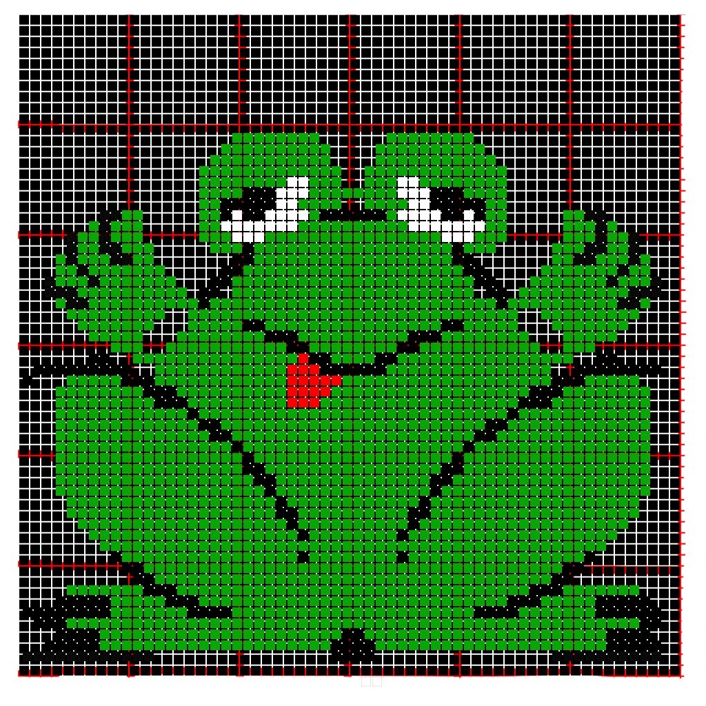 A Hook in Time: Crochet using a graph