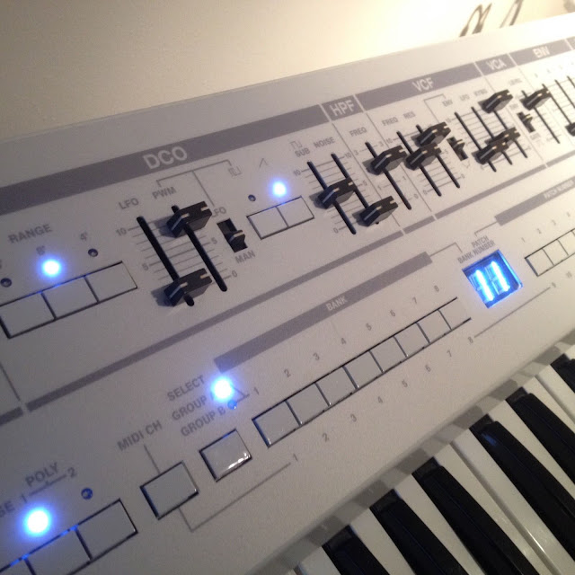 MATRIXSYNTH: Custom Roland Juno 106 "Polar" White
