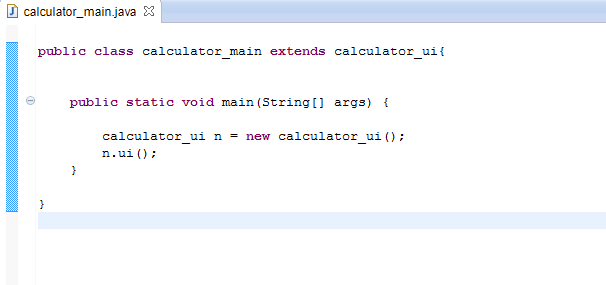 Tugas PBO - Program Kalkulator Sederhana Java | Bayu Riza