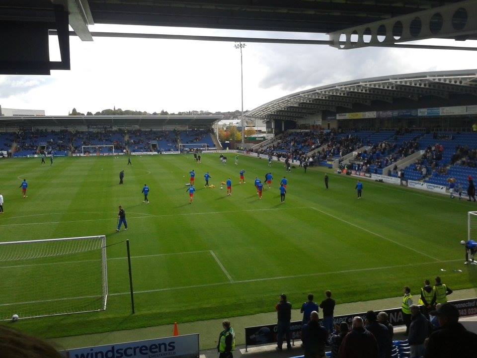 The Rainham End.: Proact Stadium - Chesterfield