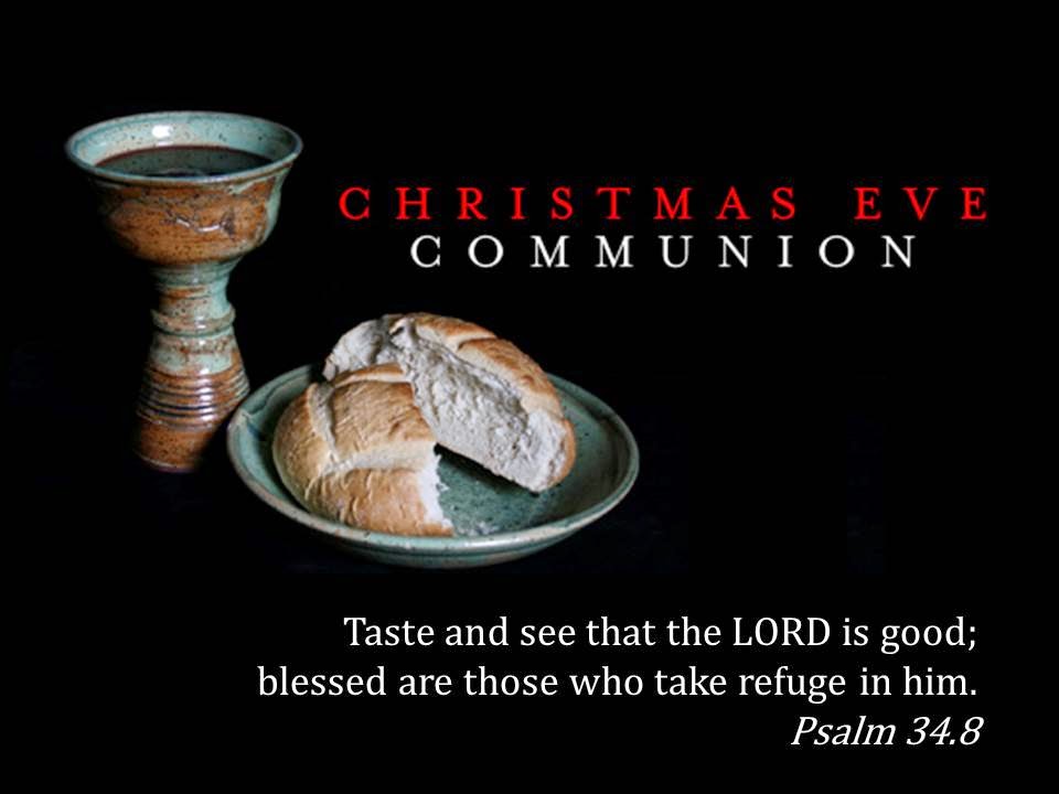Pastor Don's Blog: Christmas Eve Litany for Holy Communion