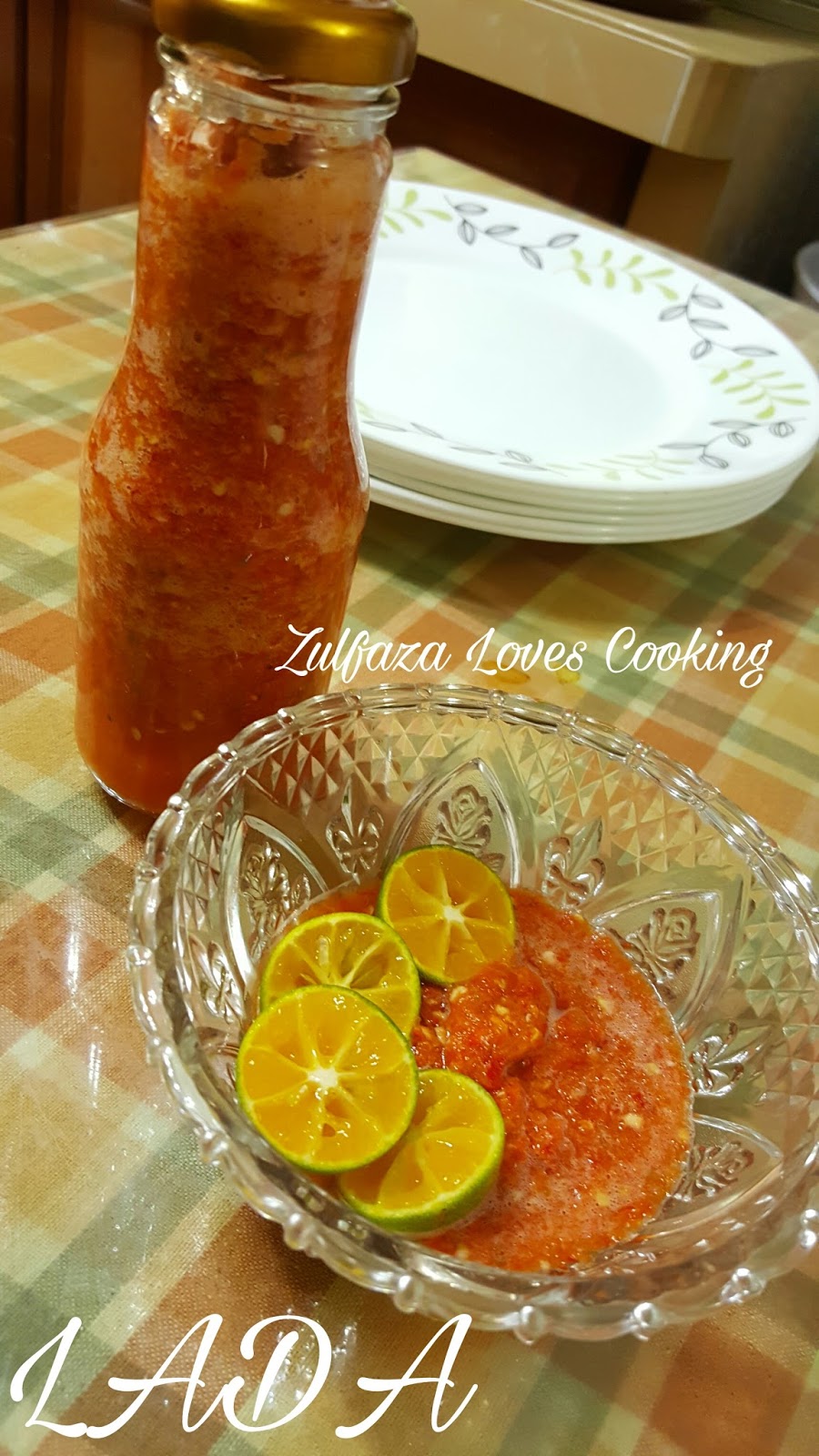ZULFAZA LOVES COOKING: Lada (Sambal versi sabahan)
