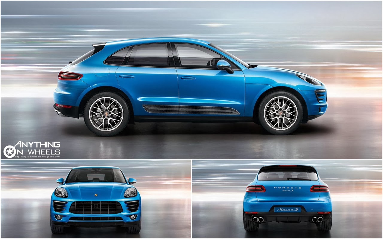 ANYTHING ON WHEELS: 2013 Los Angeles - Porsche Macan debuts, joins ...