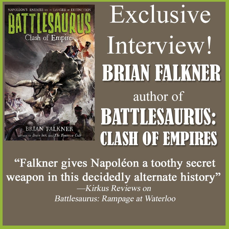 Brian Falkner, author of BATTLESAURUS: CLASH OF EMPIRES, on the ...