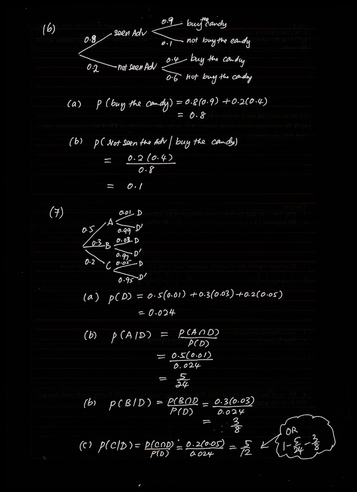Stpm Mathematics T: PROBABILITY